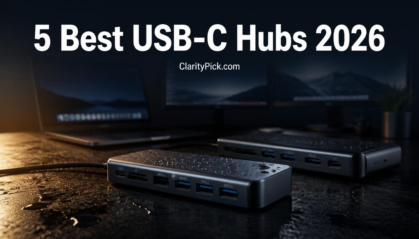 5 Best USB-C Hubs 2026 — Tested & Ranked for MacBook, Laptop & Multi ...